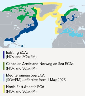 New ECAS for the Canadian Arctic, Norwegian Sea and North-East Atlantic ...