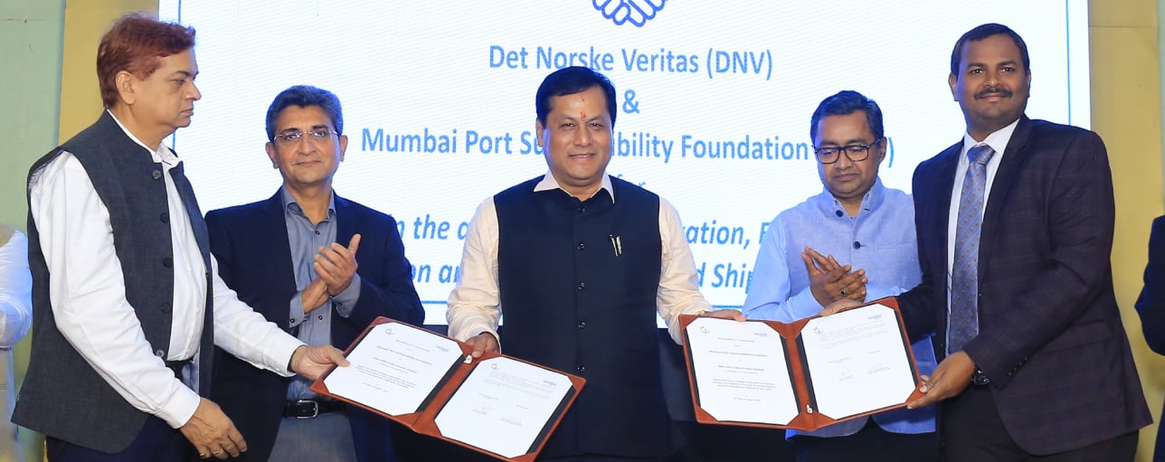 DNV and Mumbai Port Sustainability Foundation sign MoU to advance ...