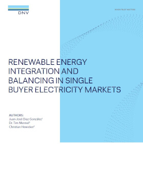 Renewable energy integration and balancing in single buyer electricity markets
