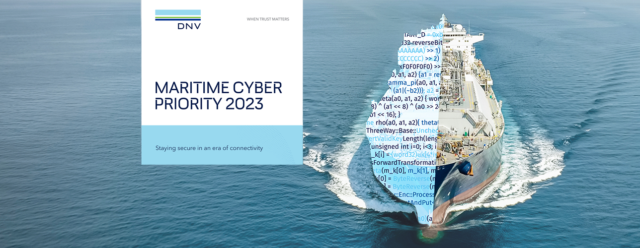 Maritime Cyber Priority 2023: Staying secure in an era of connectivity