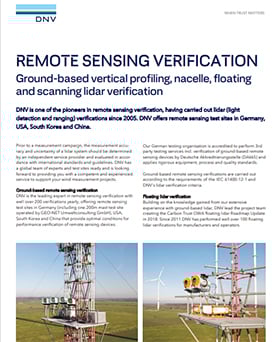 Remote Sensing Verification
