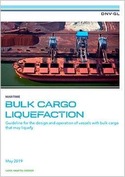 Bulk cargo liquefaction guidance