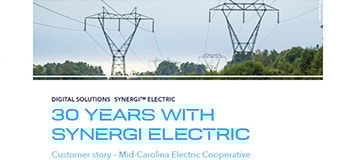 Mid-Carolina Electric Cooperative 30 years with Synergi Electric