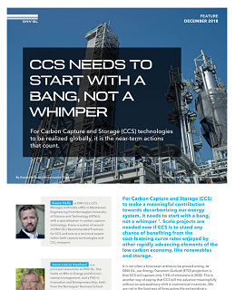 Carbon Capture and Storage CCS