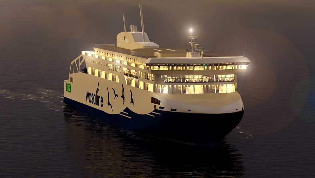 New Wasaline ferry combines LNG, battery and sensor technologies