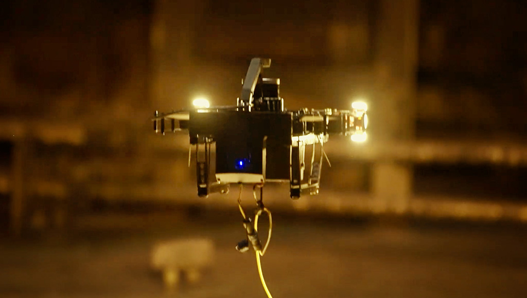On-board drone tests pave way for prototype inspection scheme
