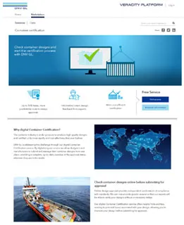 Faster and more efficient offshore container certification based on ...