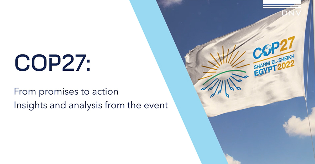 COP27: From promises to action - Insights and analysis from the event