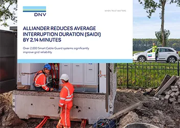 Alliander reduces average interruption duration (SAIDI) by 2.14 minutes