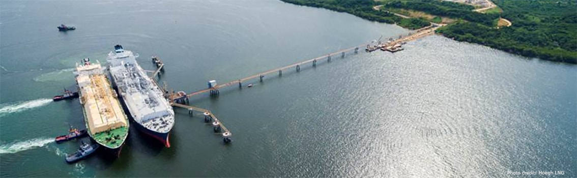 Floating storage and regasification units (FSRU)