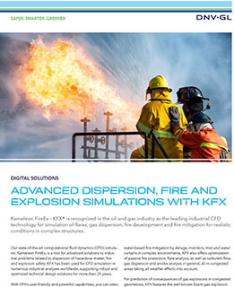 CFD simulation - Kameleon FireEx - KFX