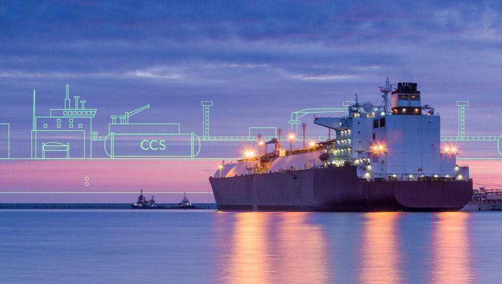 Investigating Carbon Capture and Storage for an LNG carrier