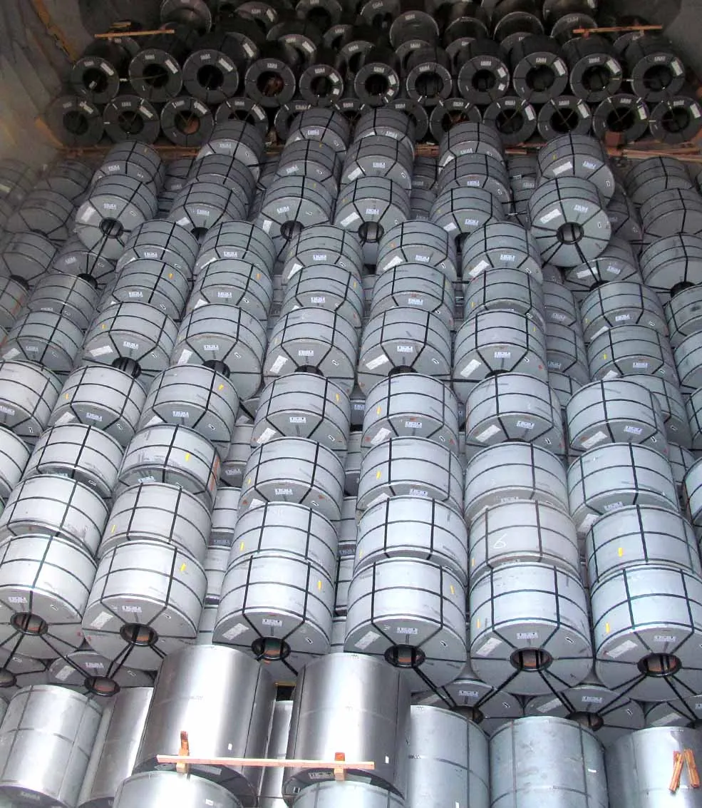 A new app by DNV facilitates optimized steel coil loading, providing ...