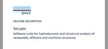 Conceptual modelling of offshore and maritime structures | GeniE