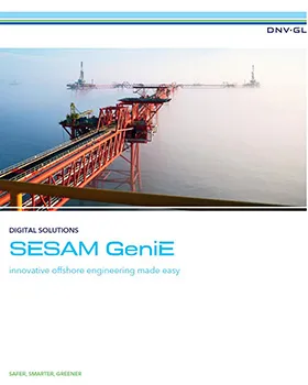 Conceptual modelling of offshore and maritime structures | GeniE
