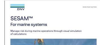 Marine operations and mooring analysis software | Sima