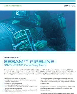 VBA-based software for code checks | DNVGL-ST-F101 Code Compliance