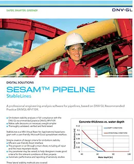 Engineering analysis of pipelines | StableLines