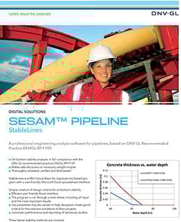 Pipeline, umbilical and cable lateral stability software | PILSS