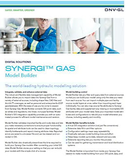 Model Builder - Synergi Gas