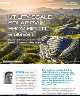 Utility-scale solar PV: From big to biggest