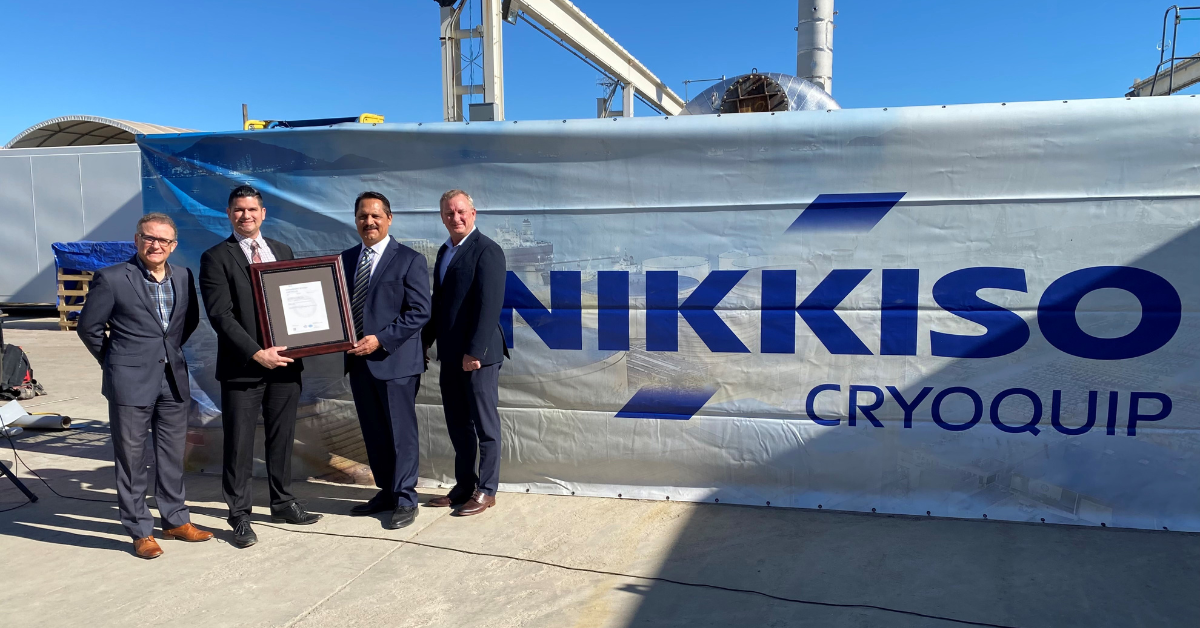 Nikkiso Cryoquip LLC Acknowledges DNV's Integral Role in Attaining ISO 9001 Certification Excellence